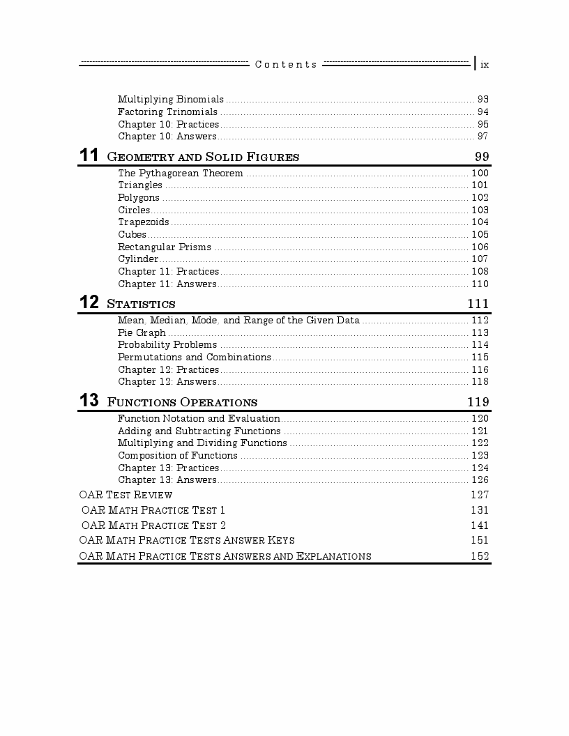 OAR Math Tutor: Everything You Need to Help Achieve an Excellent Score